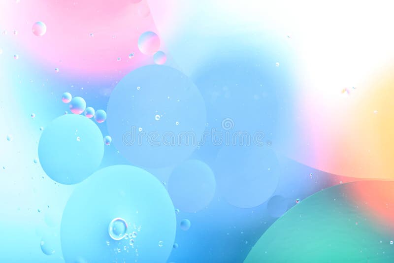 Blurred Abstract Background. Image of Pink, Blue, Gray and Yellow ...