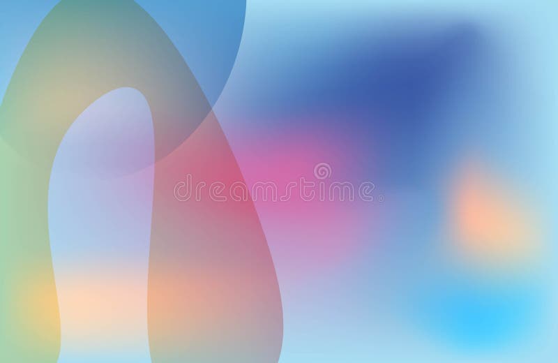 Blurred Abstract Background with Mixed Rainbow Colors. Stock ...