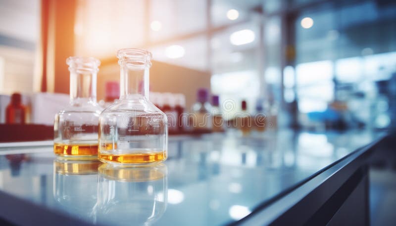 The Blurred Abstract Background of the Pharmacy. Stock Photo - Image of ...