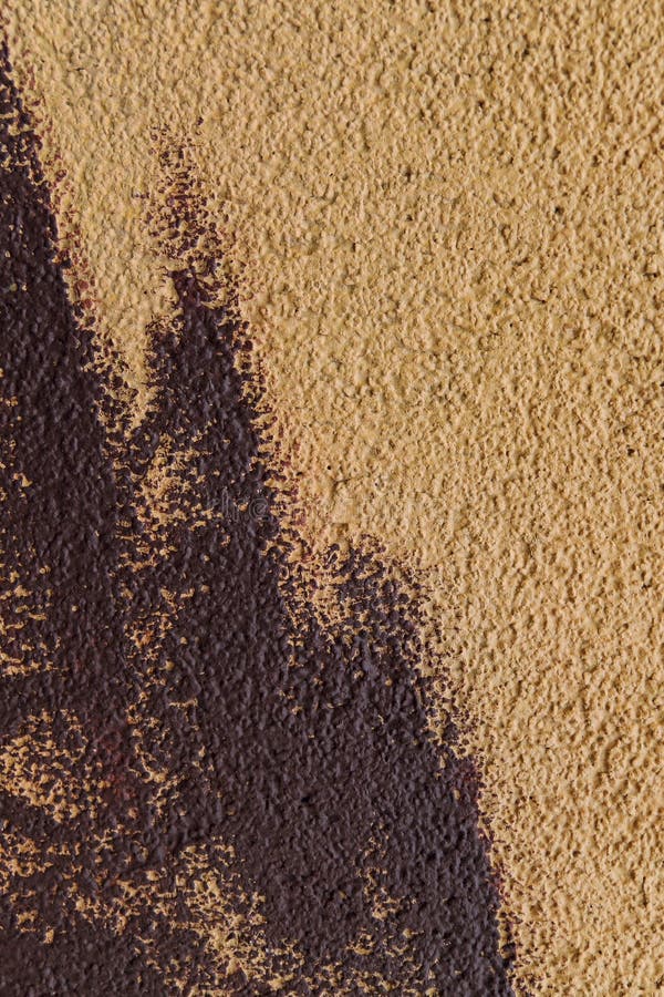 Blurred Abstract Background. Texture of Beige Painted Concrete Rough ...