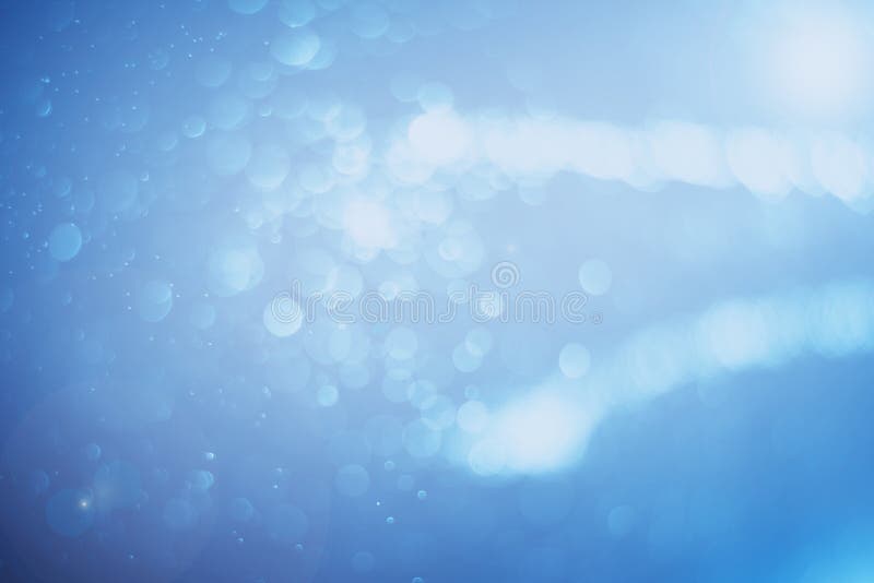 Blurred Abstract Bokeh Light of Fly Water Background, Christmas Two ...