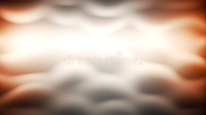 Blurred Abstract Glowing Background with Brown Frame. Stock Image ...