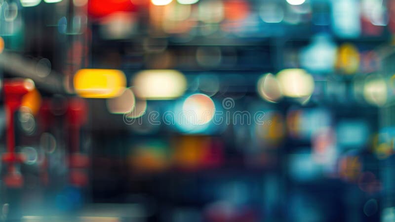 Blurred Abstract Hardware Section Filled with Tools and Fixings Stock ...