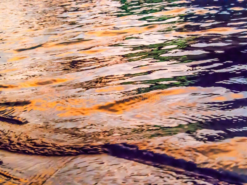 Abstract Ripple Wave and Clear Turquoise Water Surface in Swimming Pool ...