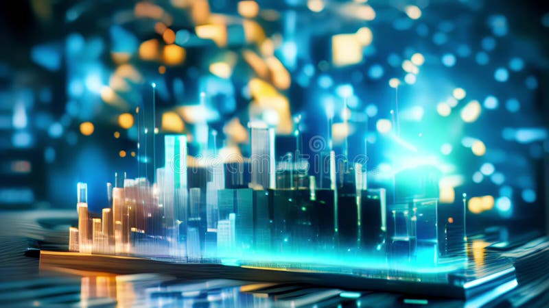 Blurred Abstract Technology Chip Processor Background Circuit Board and ...