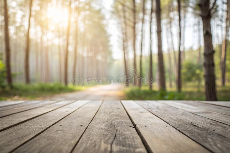 Blurred Abstract Wood Textured Background Stock Illustration ...