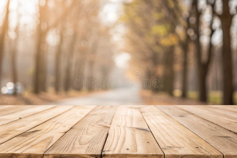 Blurred Abstract Wood Textured Background Stock Illustration ...