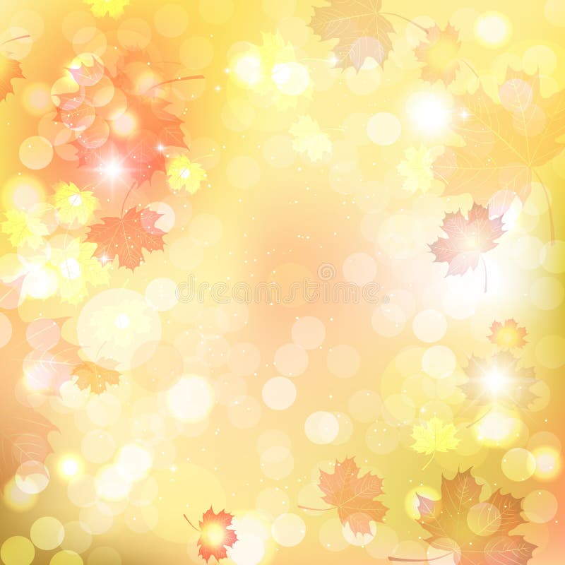 Autumn soft background stock vector. Illustration of floral - 6469926