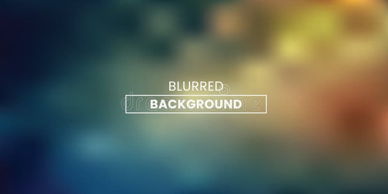 Blurred Background. Abstract Backgrounds Stock Vector - Illustration of ...