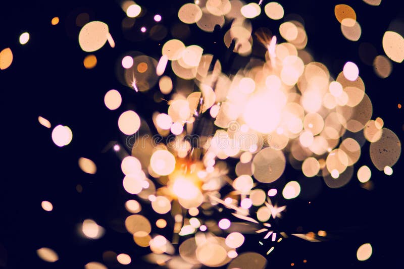 Blurred Background of Glowing Sparks in the Dark Stock Image - Image of ... Blurred Background of Glowing Sparks in the Dark Stock Image - Image of ...