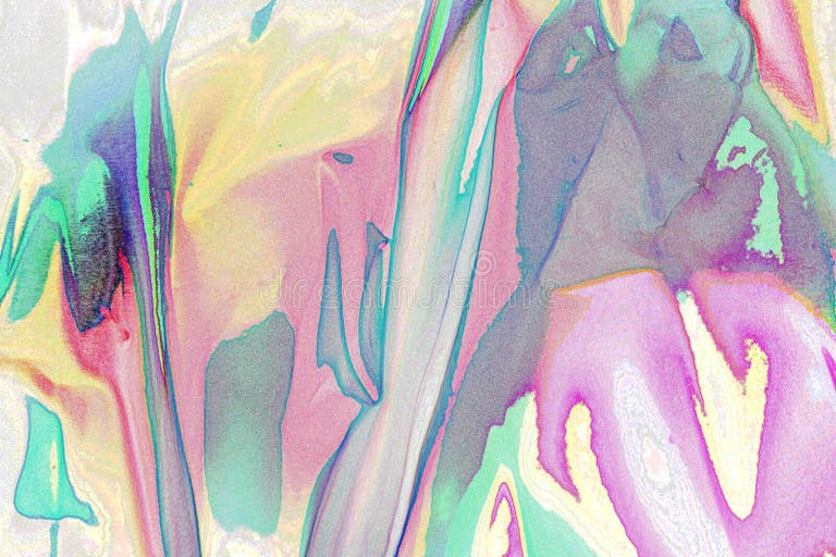 Blurred Background with Light Colors Glitch Effect Stock Image - Image ...