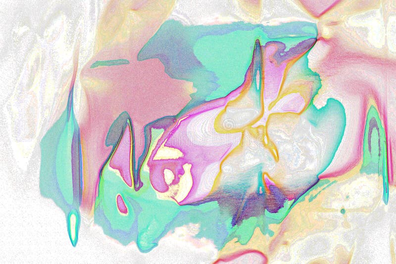 Blurred Background with Light Colors Glitch Effect Stock Photo - Image ...