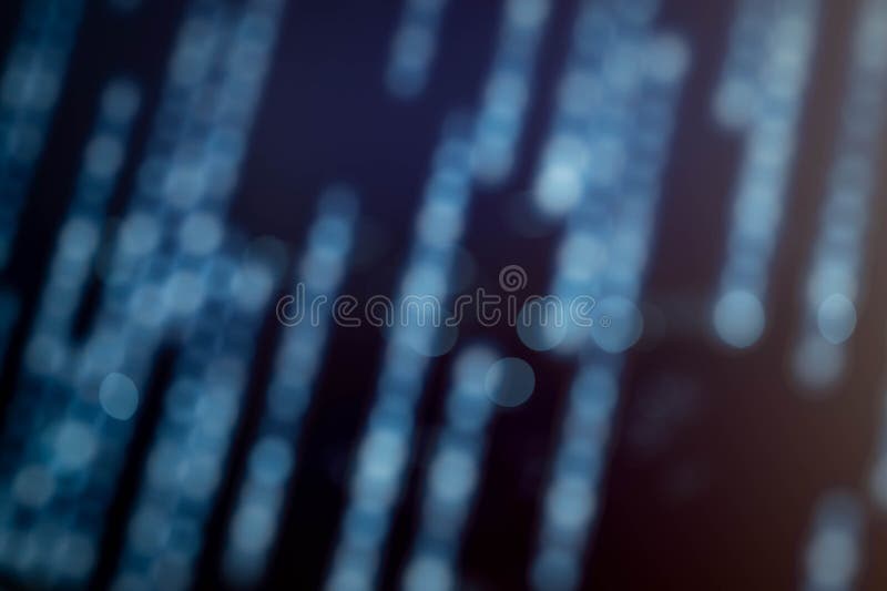 Blue Binary Code Pattern Soft Glow Dark Tech Background Stock Photos - Free & Royalty-Free Stock ...