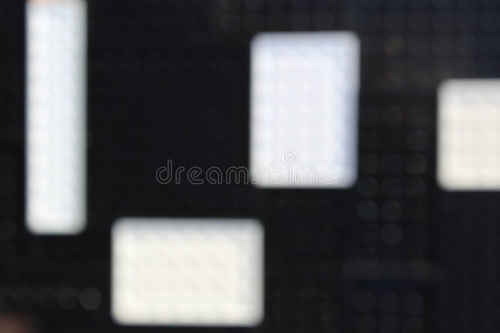 Blurred Black Texture with White Rectangular Inserts Stock Photo ...