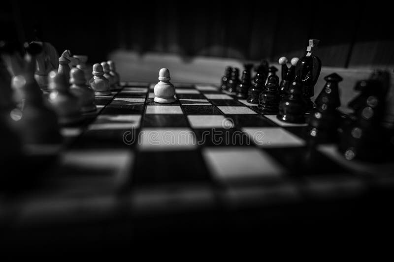 Blurred Black and White Background with a Low Depth of Focus. the Set ...