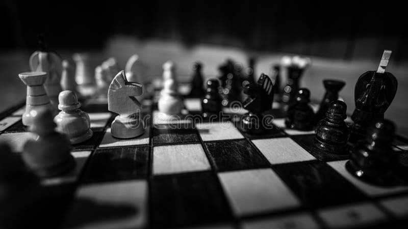 Blurred Black and White Background with a Low Depth of Focus. the Set ...