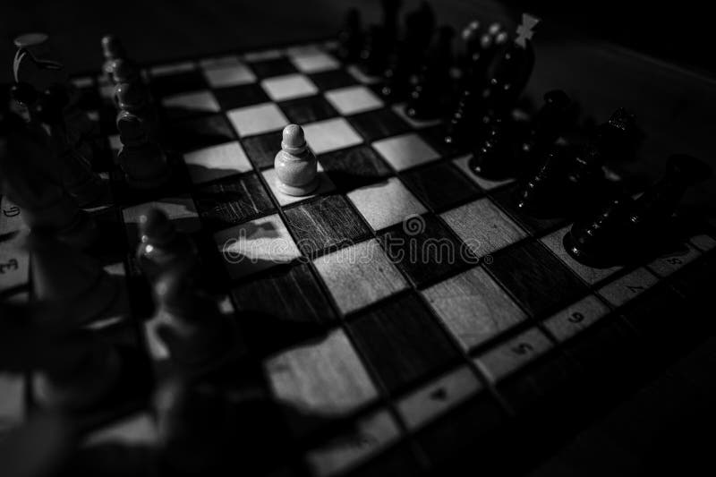 Blurred Black and White Background with a Low Depth of Focus. the Set ...