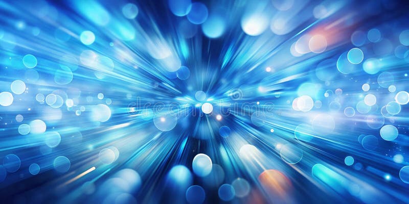 Blurred Blue Abstract Background for Creative Use Stock Illustration ...