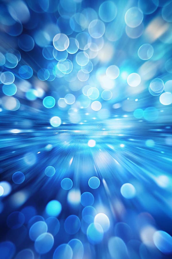 Blurred Blue Abstract Background for Creative Use Stock Illustration ...