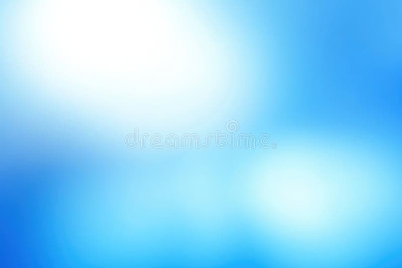 Blurred Blue Background Featuring a Soft, Diffused Light Effect. Stock ...