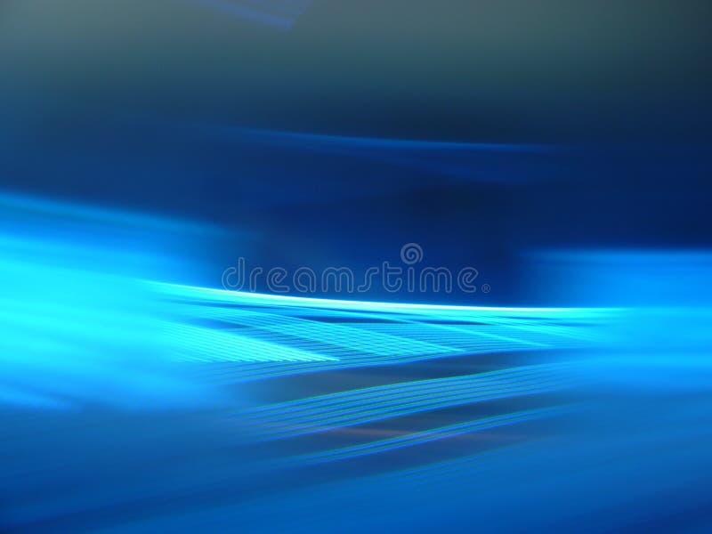Blurred Blue Background with Interlacing, Refraction, and Rotation ...
