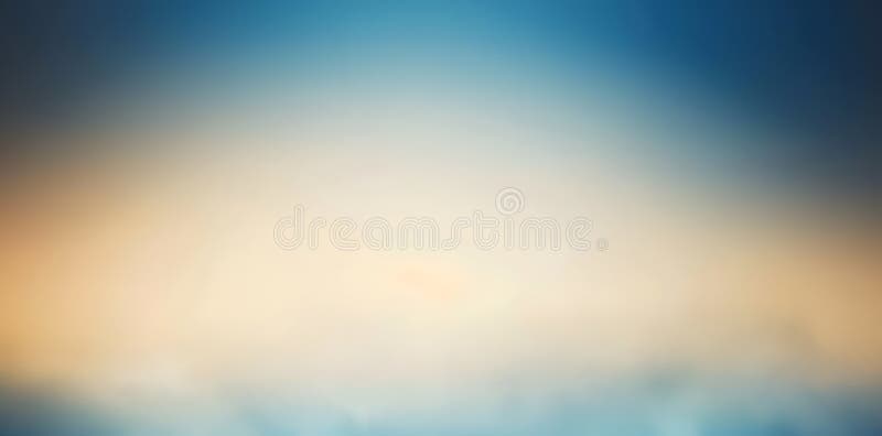 Blurred Blue Beige Gradient Background Stock Illustration ...
