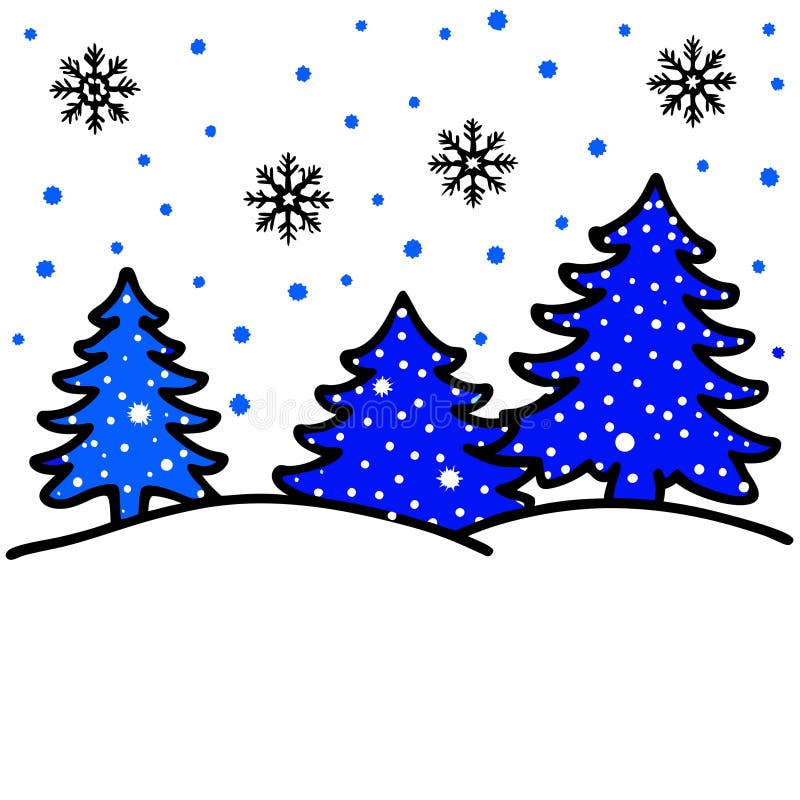 Blurred Blue Snow Scene. Blue Glitter Texture Christmas with Light Snow ...