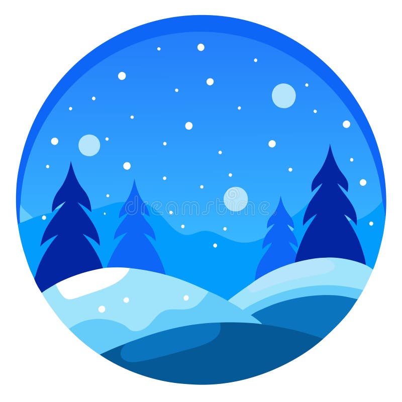 Blurred Blue Snow Scene. Blue Glitter Texture Christmas with Light Snow ...