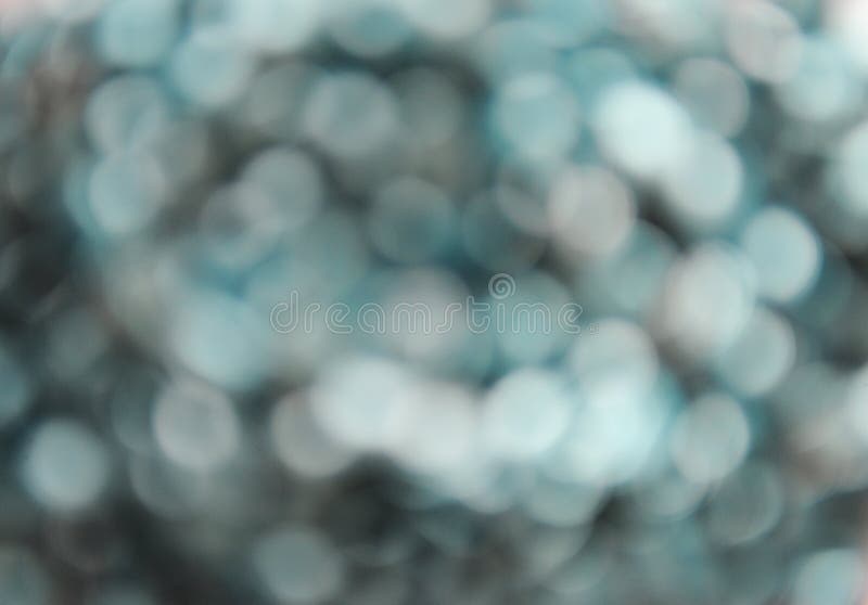 Blurred Bokeh Blue Turquoise Sparkling Background Design Stock Image ...