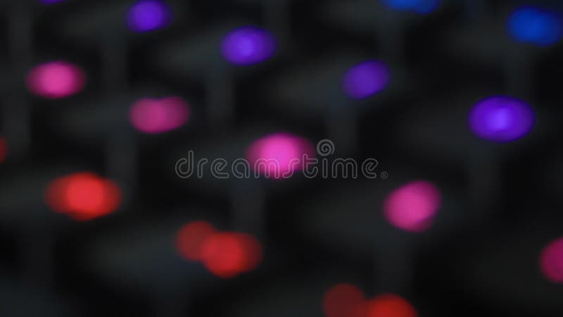 Blurred Bokeh Keyboard Light Background Glare and Glowing Light, Modern ...