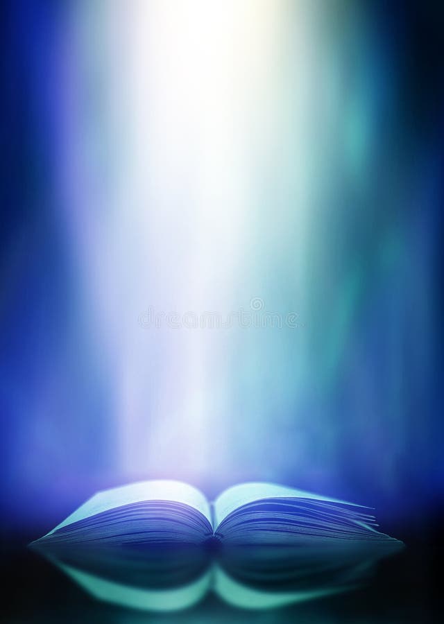 The Blurred Book that is Bewitched with Magic Stack of Books in the ...