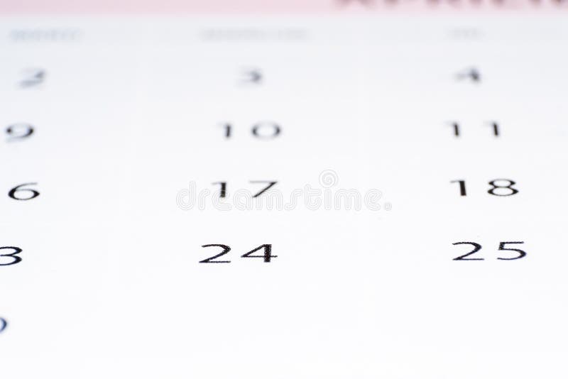 Abstract Calendar Time Background Stock Image - Image of passing, dream ...