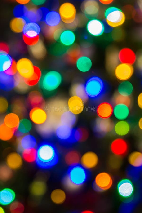 Blurred Christmas Lights stock image. Image of christmas - 82647413