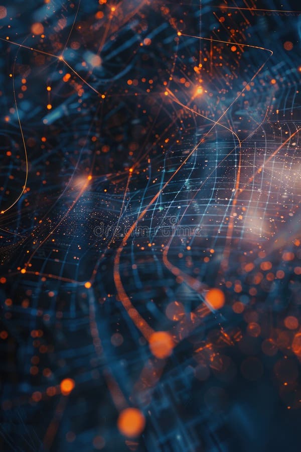 A Blurred City View from a Distance Stock Photo - Image of downtown ...