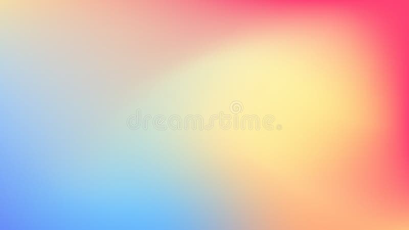 Blurred Color Gradient Background, Abstract Blue Red Yellow Grain ...