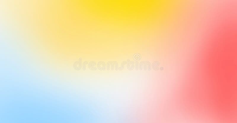 Blurred Color Gradient Background, Abstract Red Pink Yellow Blue Grain ...