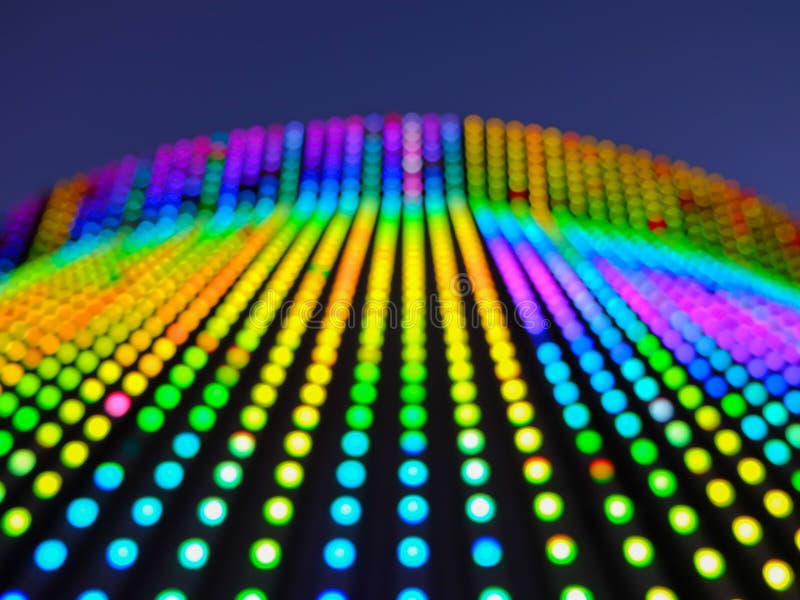 Blurred colorful LED light stock photo. Image of graphic - 230921290