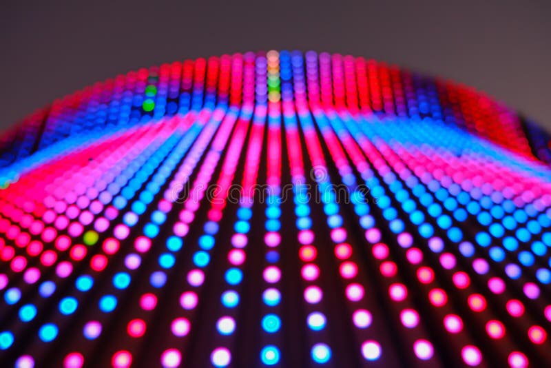 Blurred colorful LED light stock image. Image of digital - 230921765