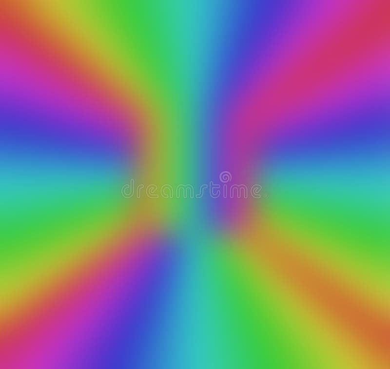 Blurred Colorful Rainbow Abstract Background Stock Illustration ...