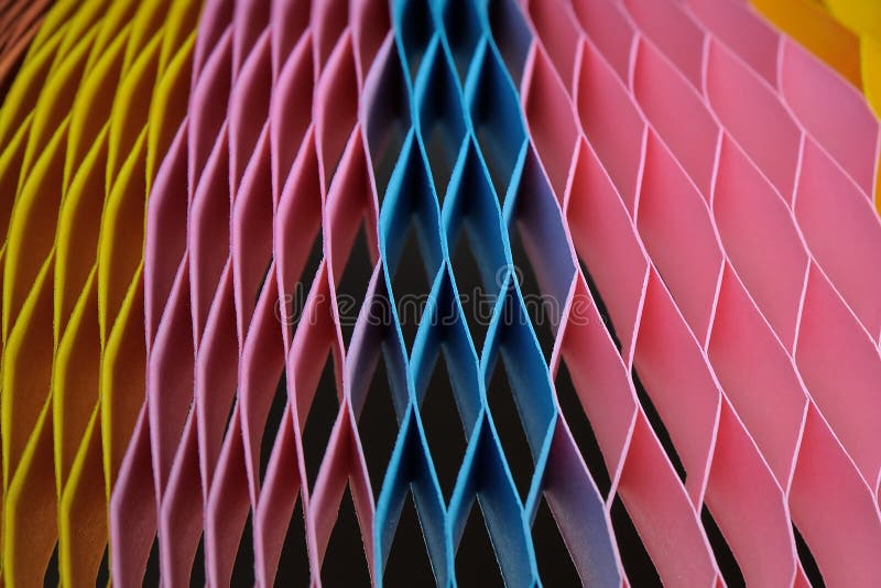 Blurred Colourful Paper on Background Stock Image - Image of design ...