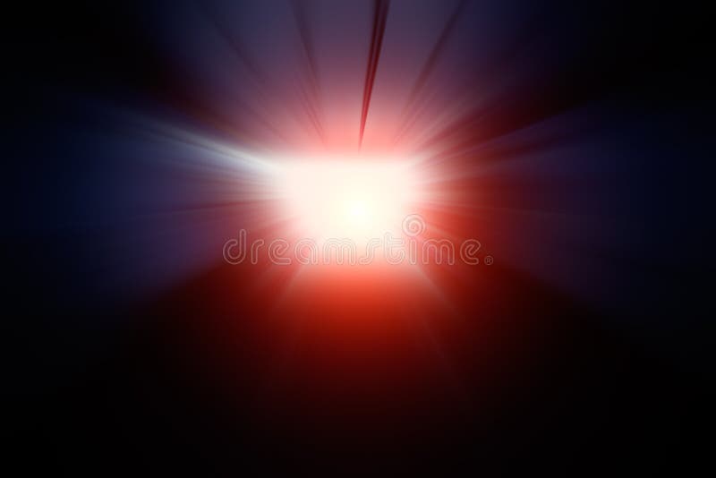 Blurred Composition with Radial Light Rays Flash Ligh Stock Photo ...