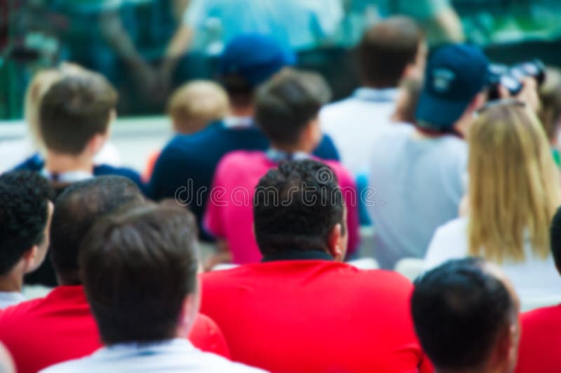 Blurred Crowd of Spectators on a Stadium Stock Photo - Image of emotion ... Blurred Crowd of Spectators on a Stadium Stock Photo - Image of emotion ...