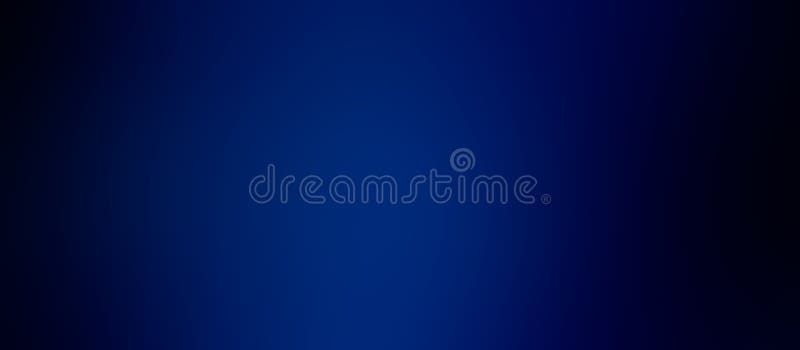 Blurred Deep Blue Color Background. Gradient, Smooth Gradation Bright ...