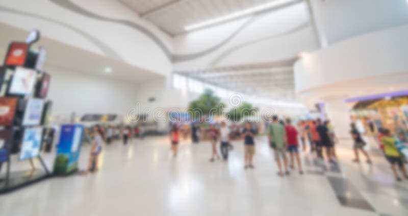 Blurred Department Store Hallway Stock Photo - Image of indoor ...