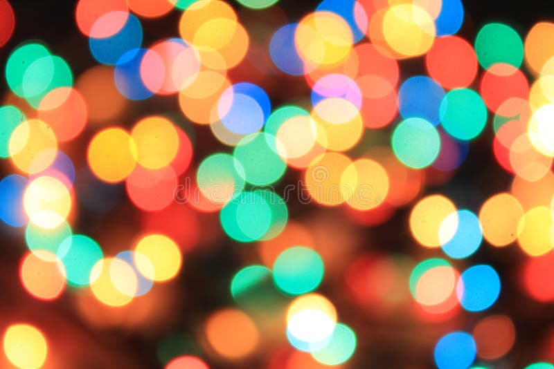 Blurred Different Color Lights Stock Photo - Image of lights, circles ...
