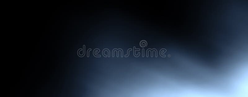 Blurred Divine Blue Sun Light Shines through Space . the Rays Beam ...