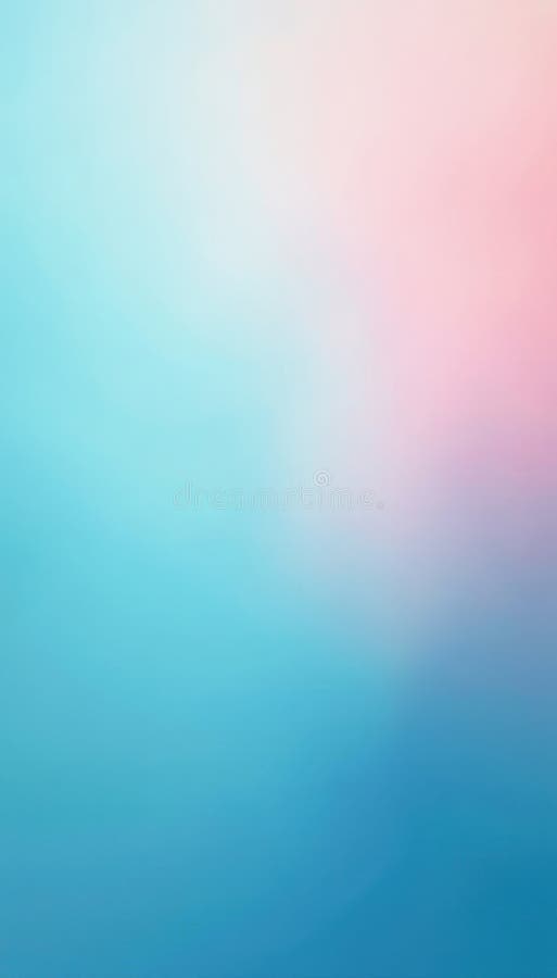 Blurred Dreamy Light Blue Pastel Gradient High Angle View Subtle Dreamy ...