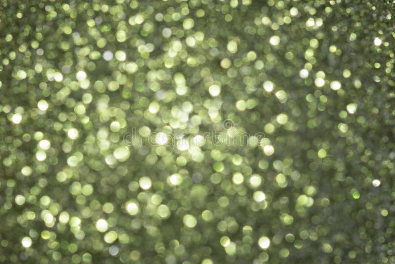 Blurred Festive Emerald Green Glitter Bokeh Background Stock Image ...