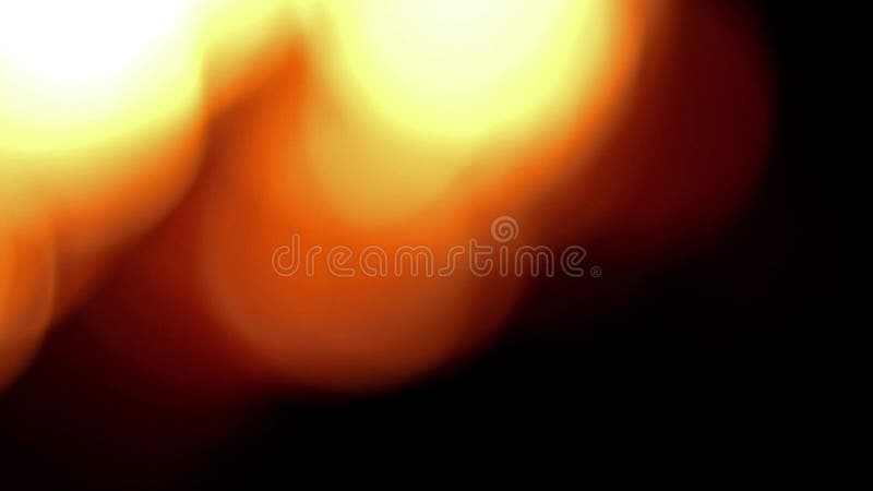Blurred Fire Flames on a Black Background. Abstract Fiery Texture ...