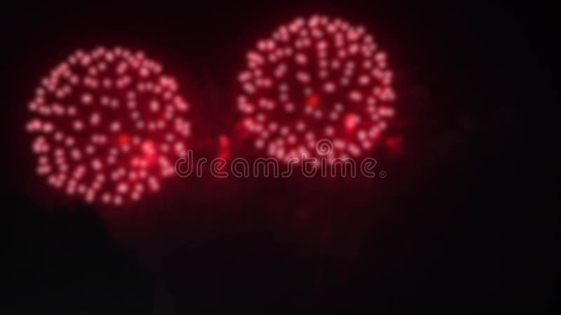 Blurred firework display stock video. Video of year - 230465729